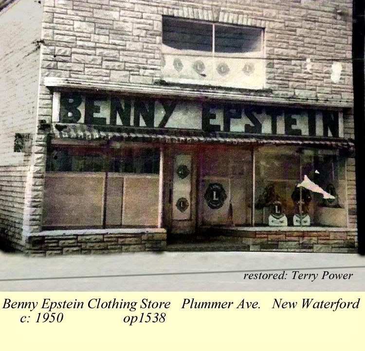Benny Epstein Clothing Store c: 1950 | Cape Breton Scenes and Beyond by ...